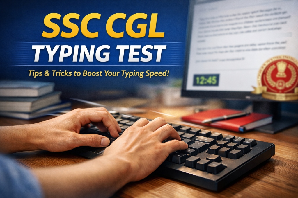 SSC CGL Typing Test: Complete Guide, Speed Requirement & Online ...